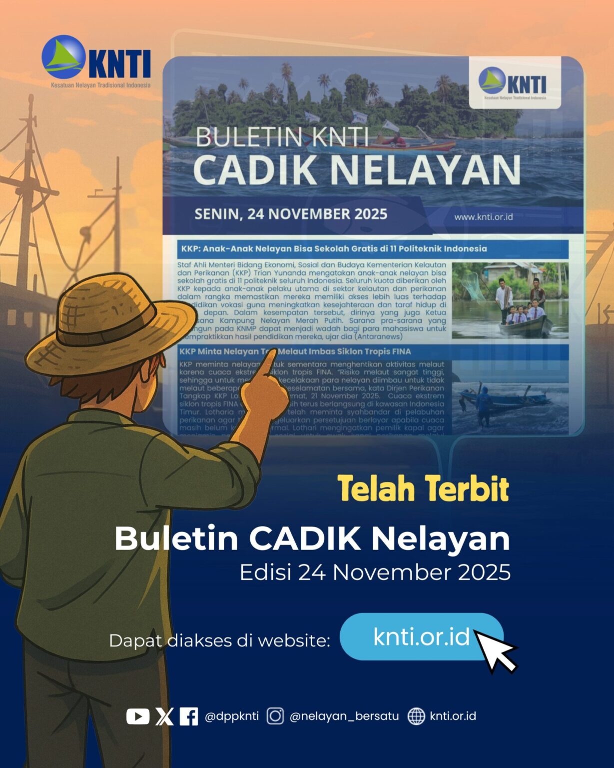 CADIK Nelayan Edisi 24 November 2025 - KNTI